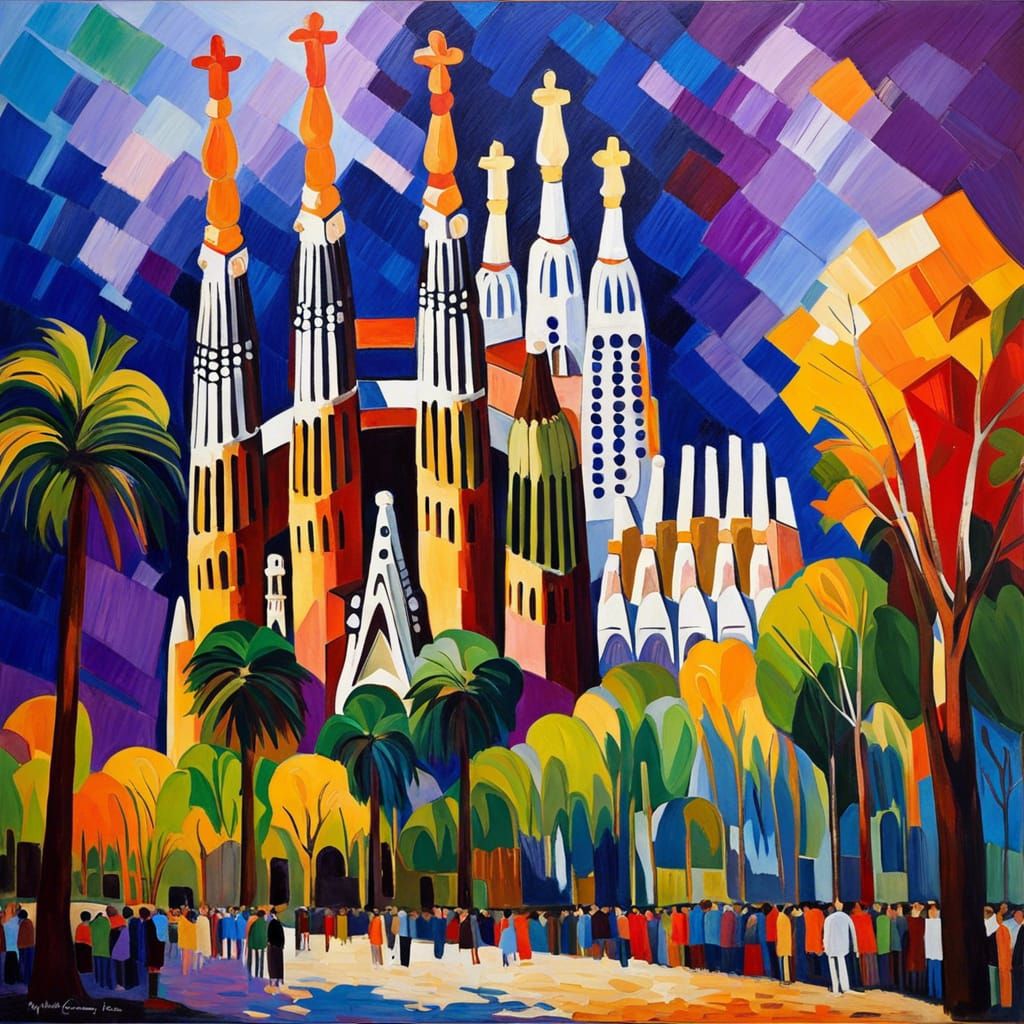 T’estimo Barcelona - AI Generated Artwork - NightCafe Creator