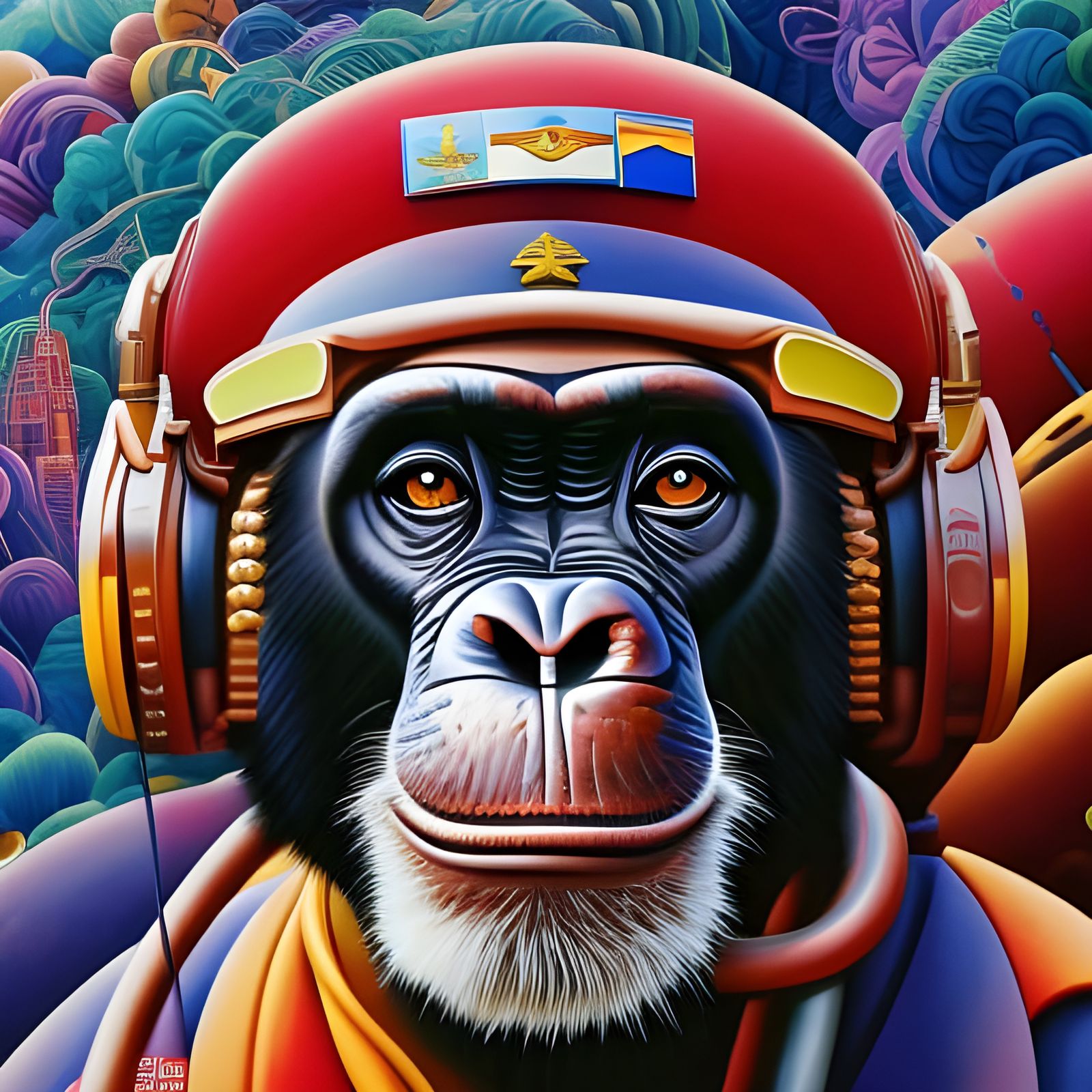 Captain Monkey - AI Generated Artwork - NightCafe Creator