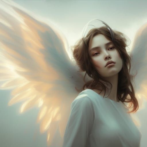 Angel - AI Generated Artwork - NightCafe Creator