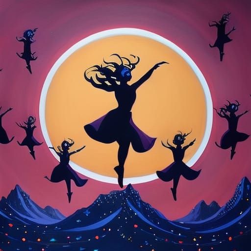 A night at the alien ballet - AI Generated Artwork - NightCafe Creator
