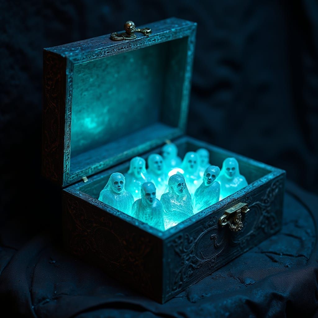 Box of Souls - Ethereal Box of Souls in Sinister Blacklight ...