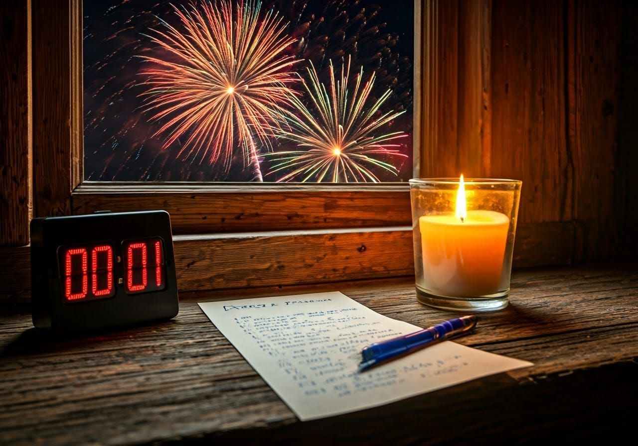 New Year's Countdown - "00:01" - New Year's Countdown in War...