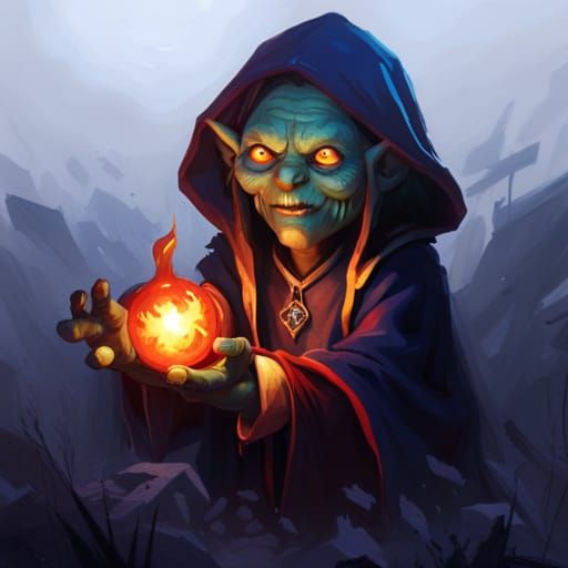 Goblin Mage - AI Generated Artwork - NightCafe Creator