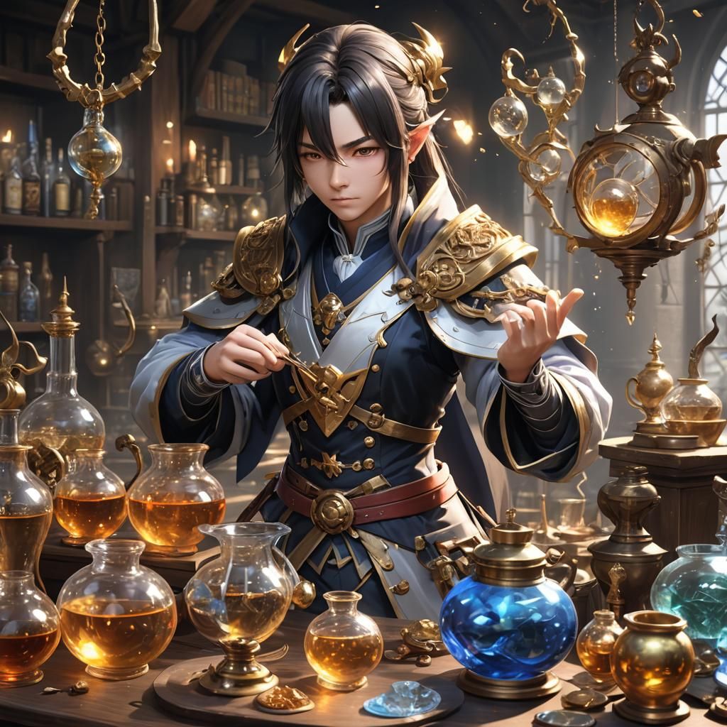 Alchemy master - AI Generated Artwork - NightCafe Creator
