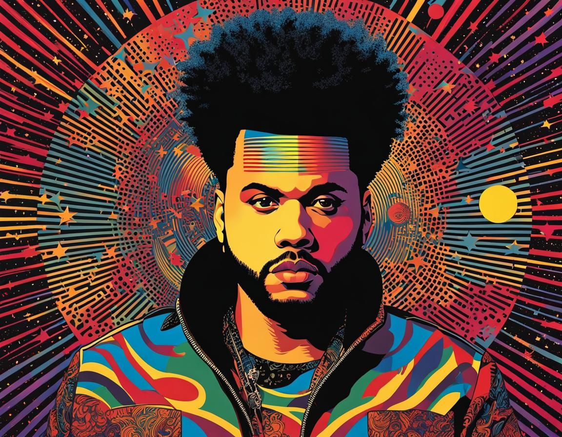The Weeknd - AI Generated Artwork - NightCafe Creator