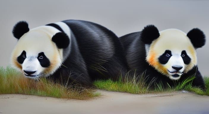 Panda #2 - AI Generated Artwork - NightCafe Creator