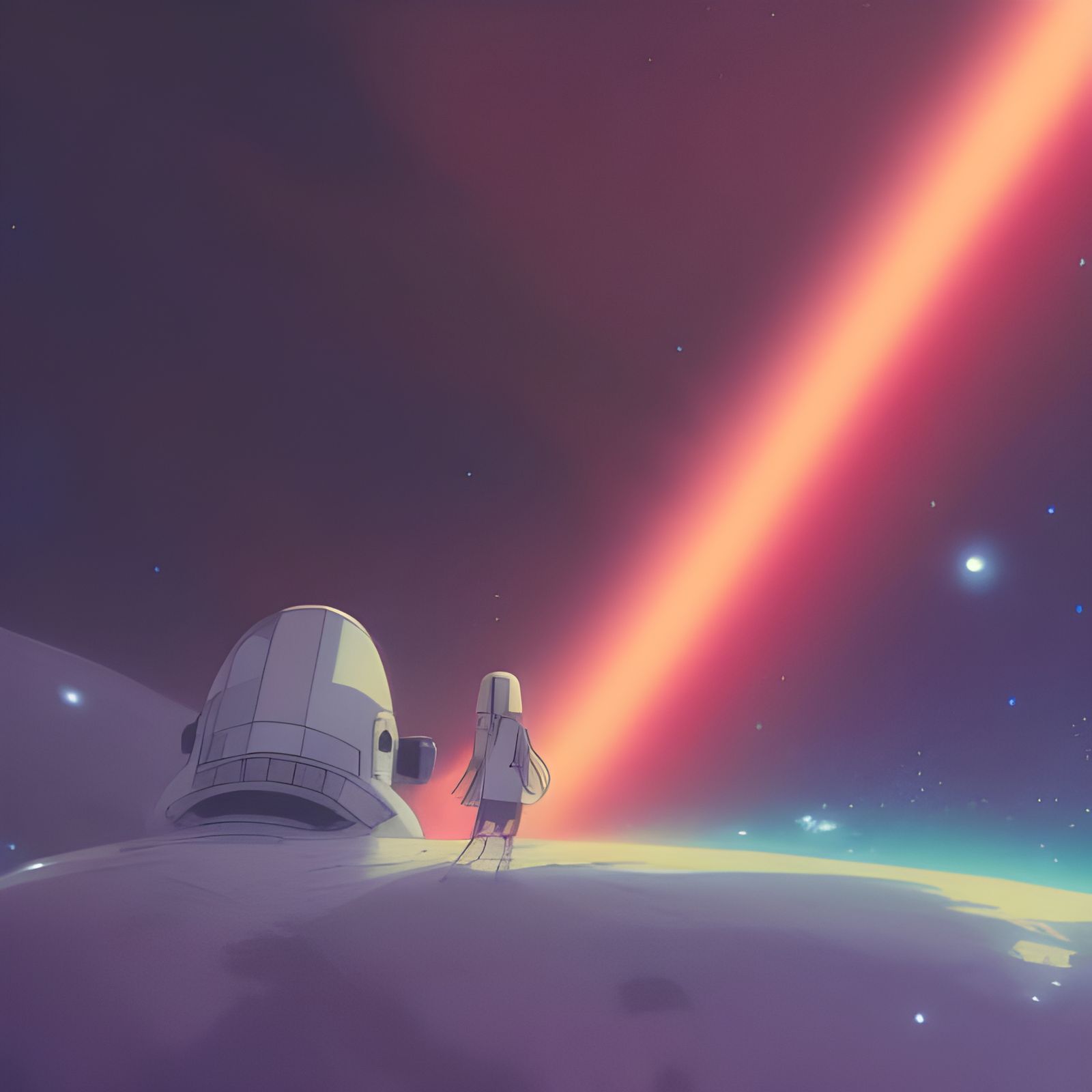 Strange Aurora - AI Generated Artwork - NightCafe Creator