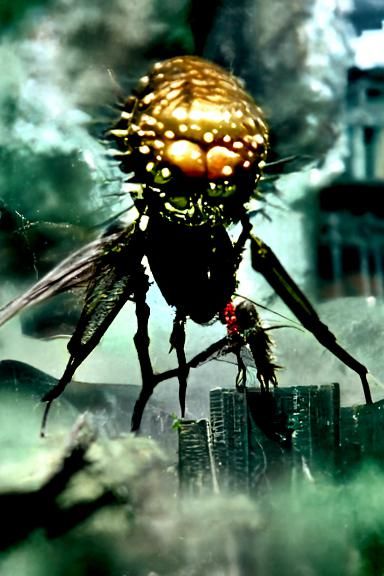 Brundlefly II, Ugly Creation - AI Generated Artwork - NightCafe Creator