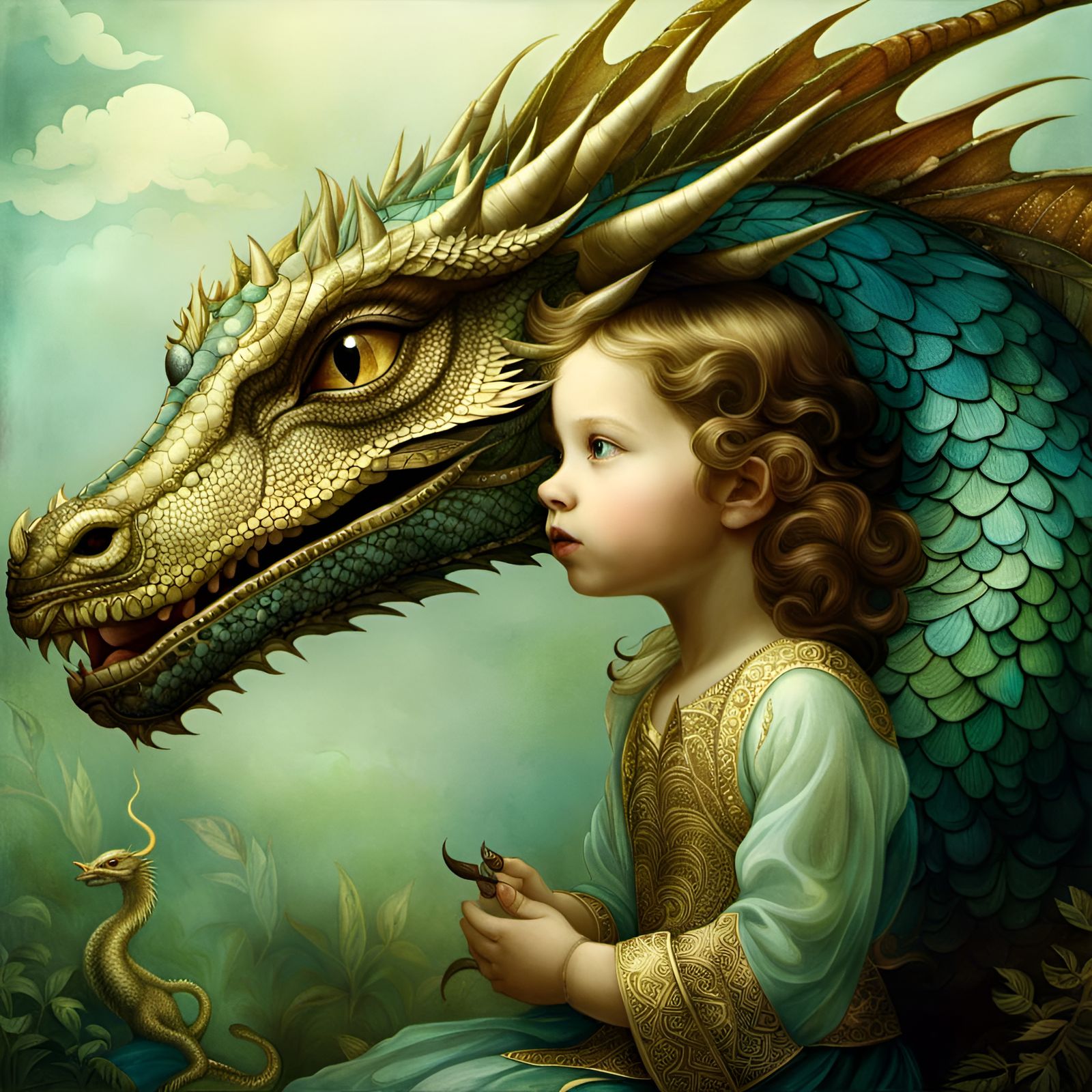 Wise Protector - AI Generated Artwork - NightCafe Creator