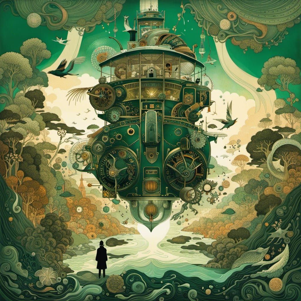 Inner Workings 4 - AI Generated Artwork - NightCafe Creator