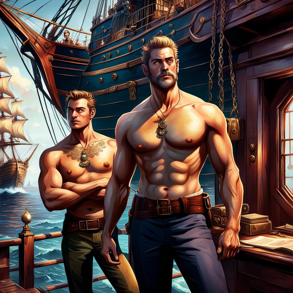 Deck hands - AI Generated Artwork - NightCafe Creator