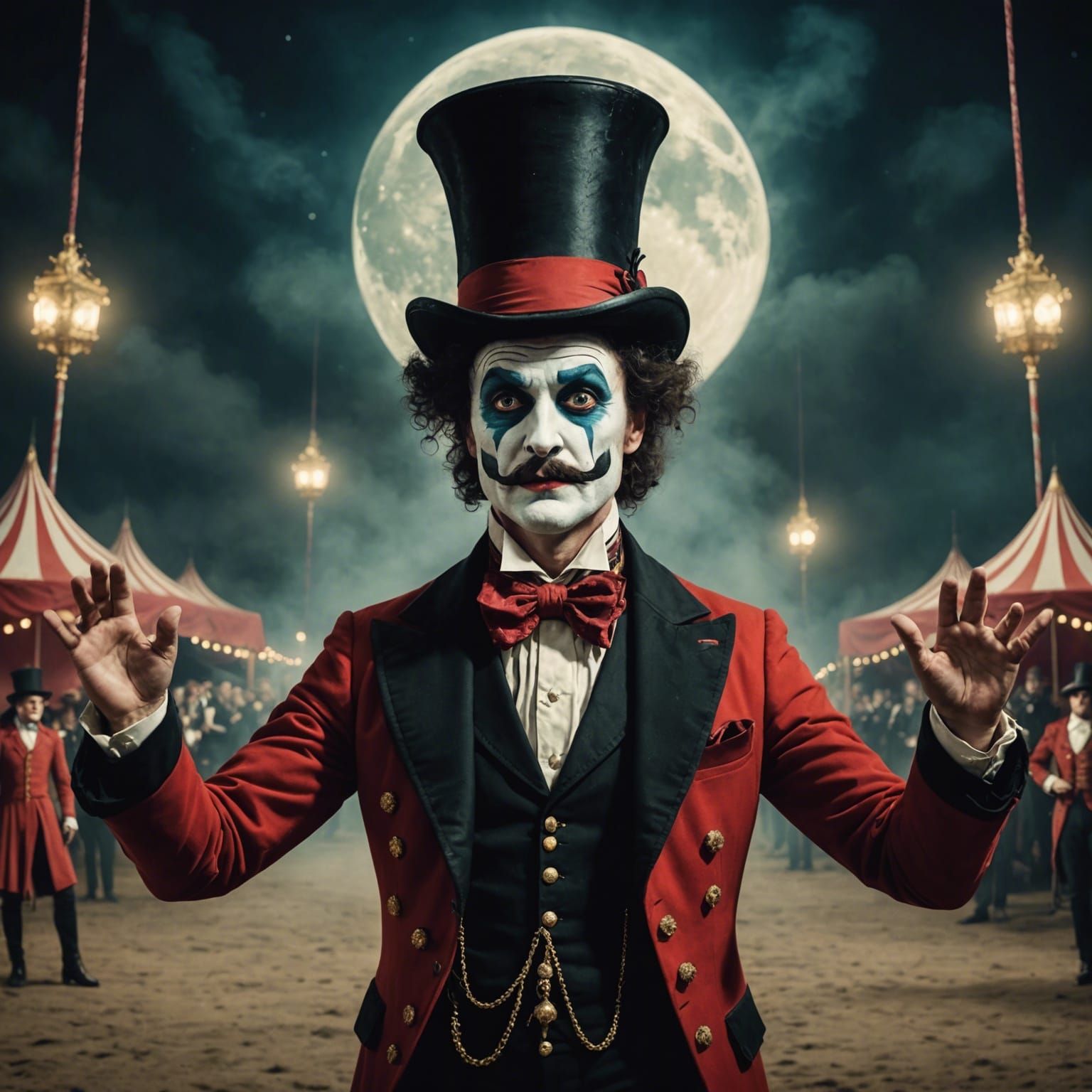 Ancient circus master - AI Generated Artwork - NightCafe Creator