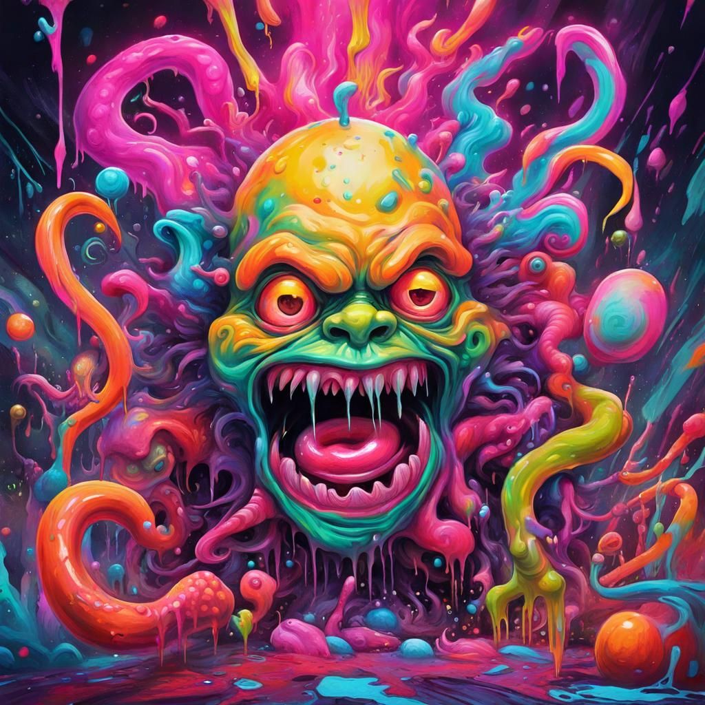 Psychedelic - AI Generated Artwork - NightCafe Creator