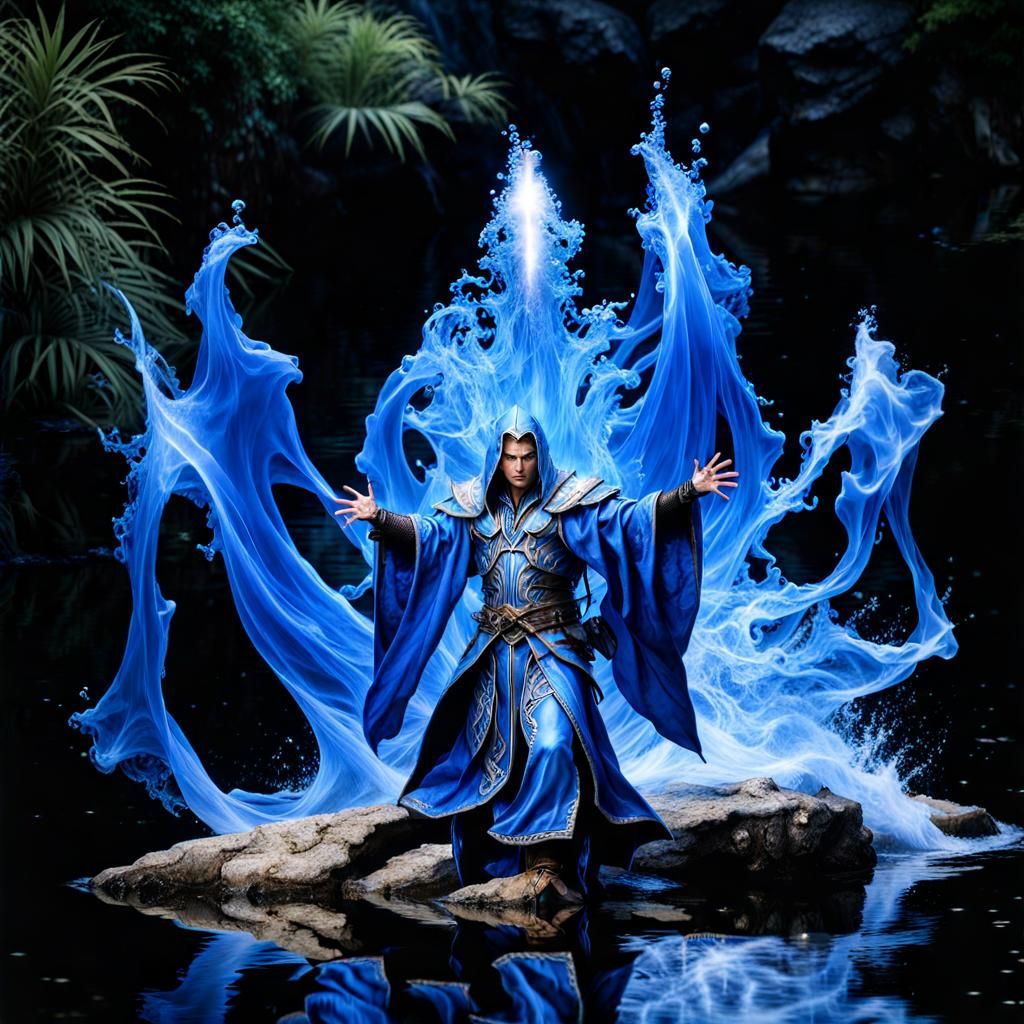 water mage - AI Generated Artwork - NightCafe Creator