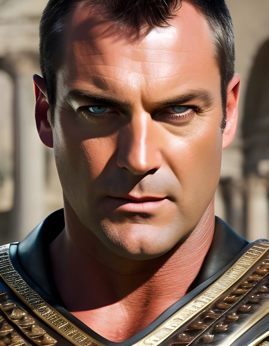 Ray Stevenson as Titus Pullo, a tribute : r/nightcafe
