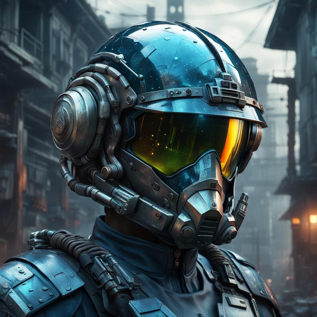 Dystopian Police - AI Generated Artwork - NightCafe Creator