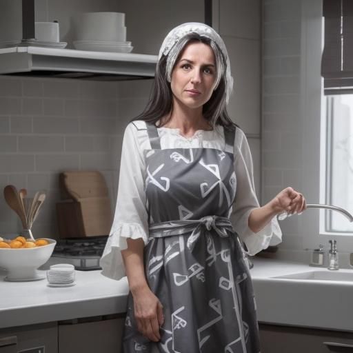 Mrs. White from Cluedo - Version 2 - AI Generated Artwork - NightCafe ...