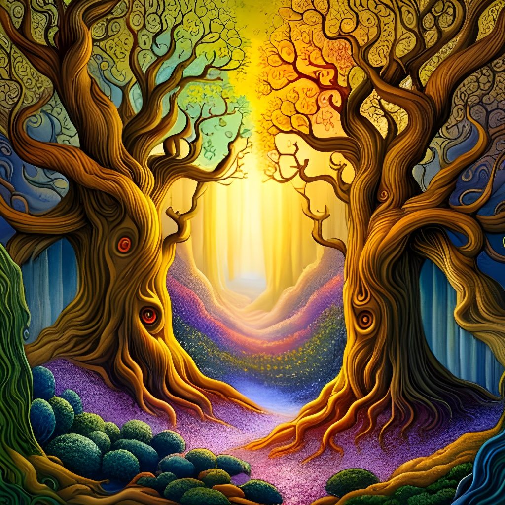 Dance of the Dryads - AI Generated Artwork - NightCafe Creator