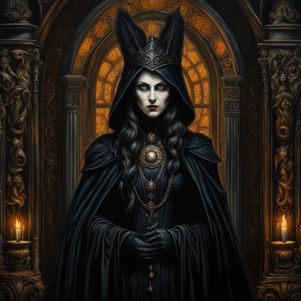 Evil lady - AI Generated Artwork - NightCafe Creator