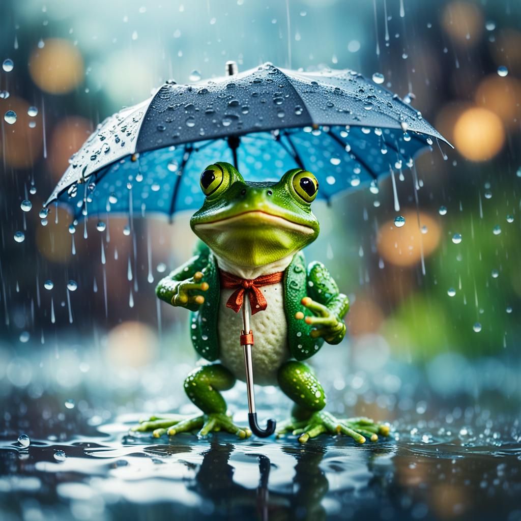 Cute frog - AI Generated Artwork - NightCafe Creator