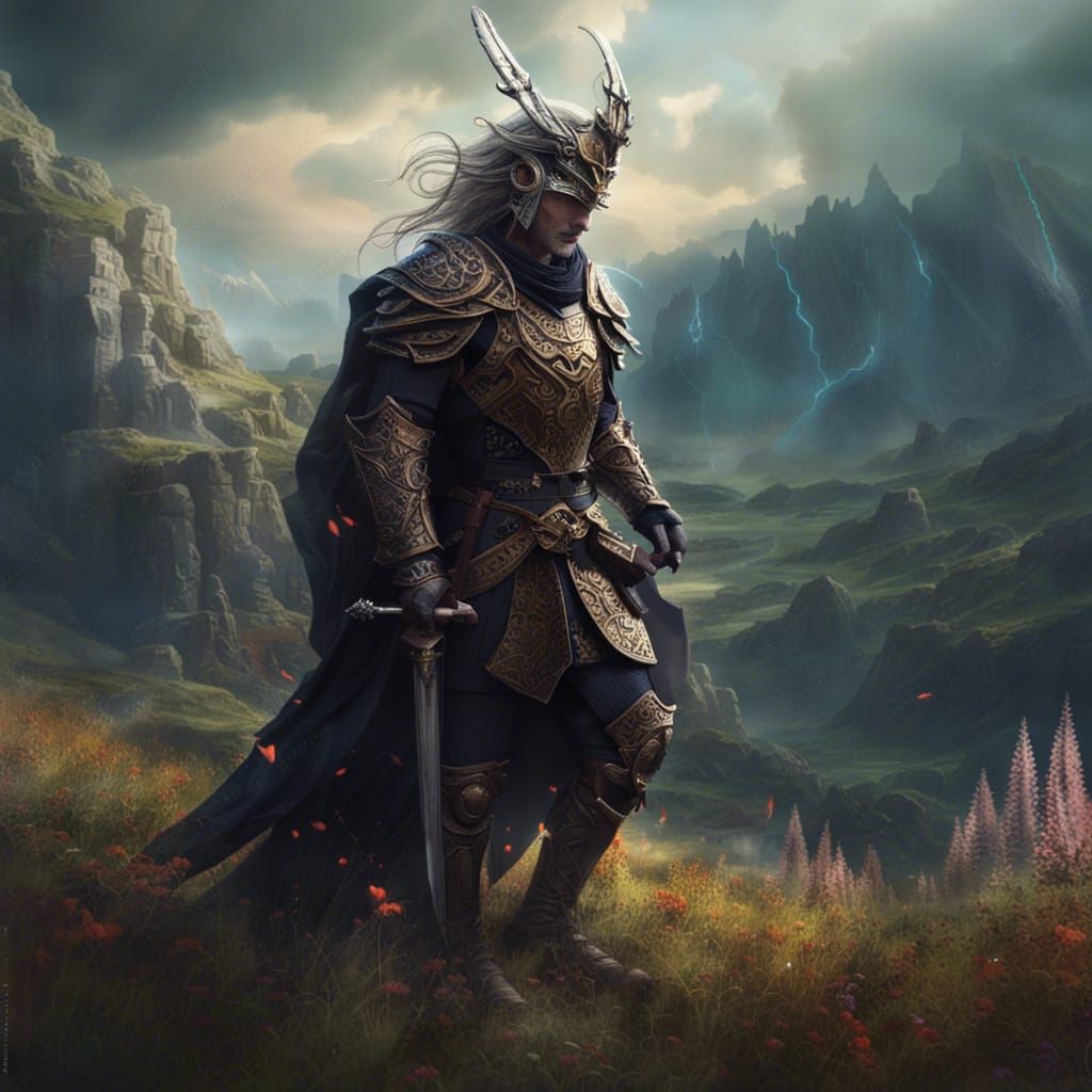 a witch knight - AI Generated Artwork - NightCafe Creator