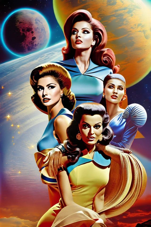 Scif Movie Poster - AI Generated Artwork - NightCafe Creator