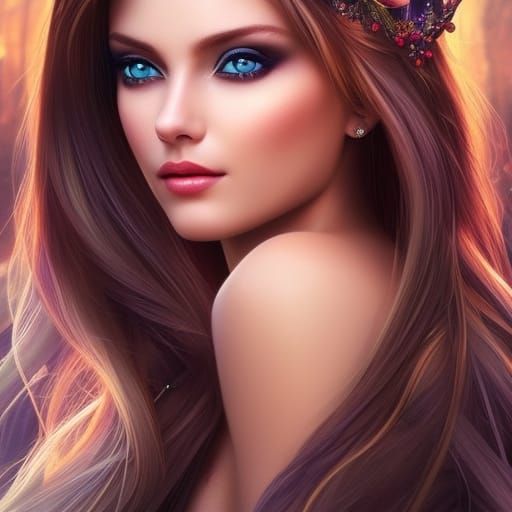 Gorgeous Woman, - AI Generated Artwork - NightCafe Creator