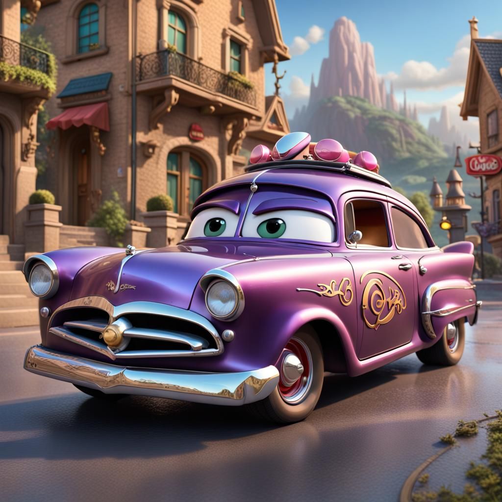 Bratz as Cars (Cloe) - AI Generated Artwork - NightCafe Creator