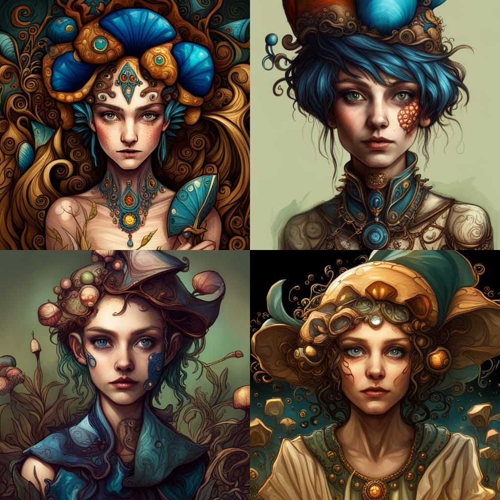 Steampunk Queen - AI Generated Artwork - NightCafe Creator