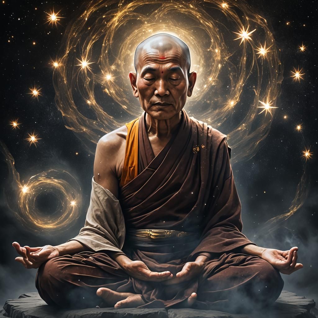 Meditation - 4 - AI Generated Artwork - NightCafe Creator