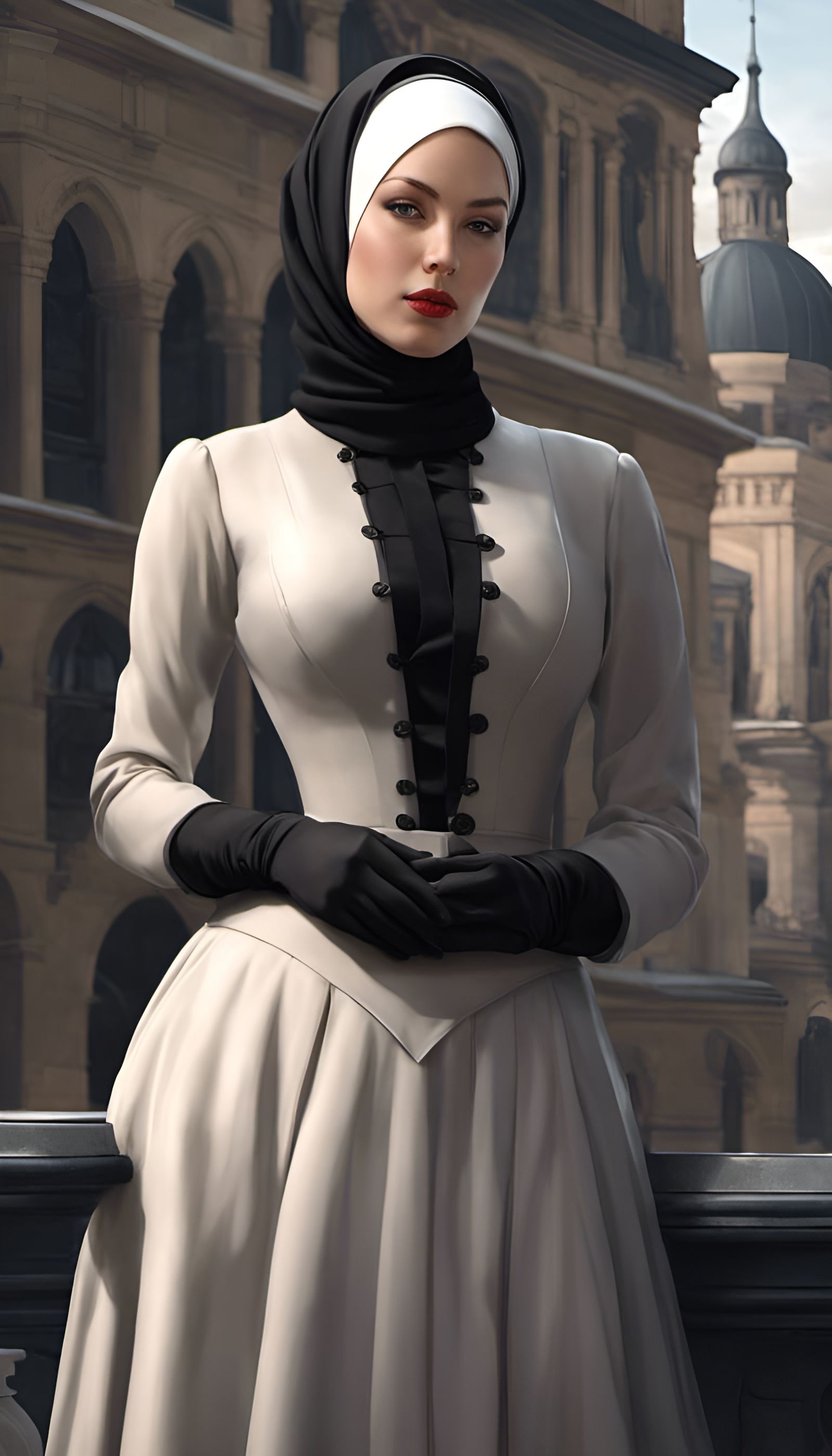 Victorian Modest Lady - AI Generated Artwork - NightCafe Creator