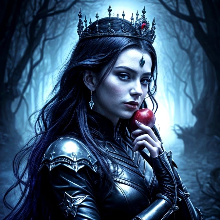 princess villain - Cyberpunk Princess Unveils Sinister Gift