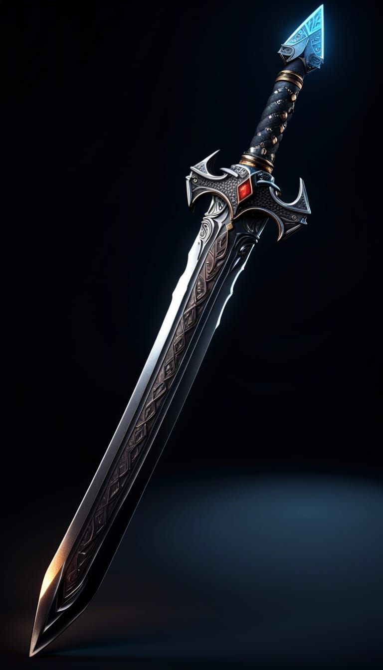 Sword of Shades - AI Generated Artwork - NightCafe Creator