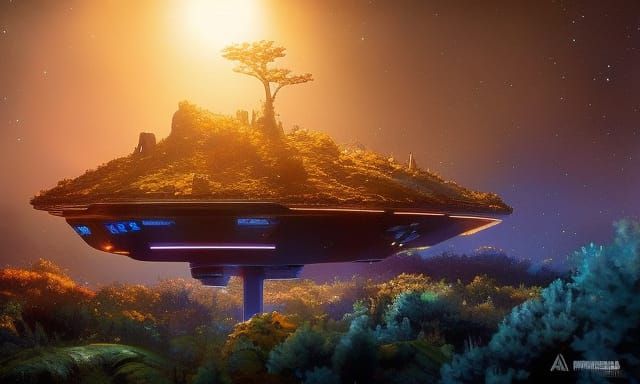 Human habitation module on Kepler 442b - AI Generated Artwork ...