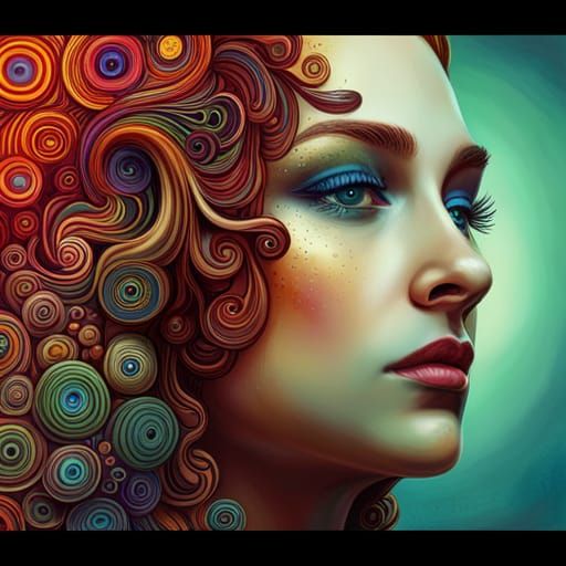 Psychedelia serie - AI Generated Artwork - NightCafe Creator