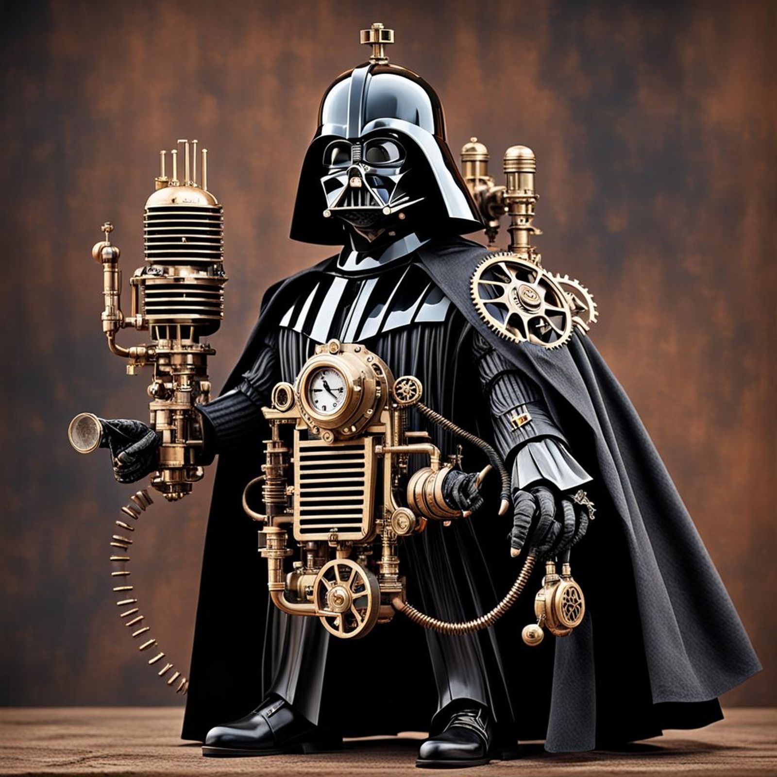 Steam Punk Darth Vader as Elvis Presley - AI Generated Artwork - NightCafe Creator