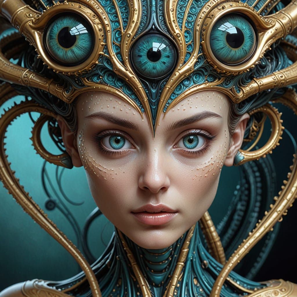 "Female Alien Lifeform" #6 - "Female Alien Lifeform" #6