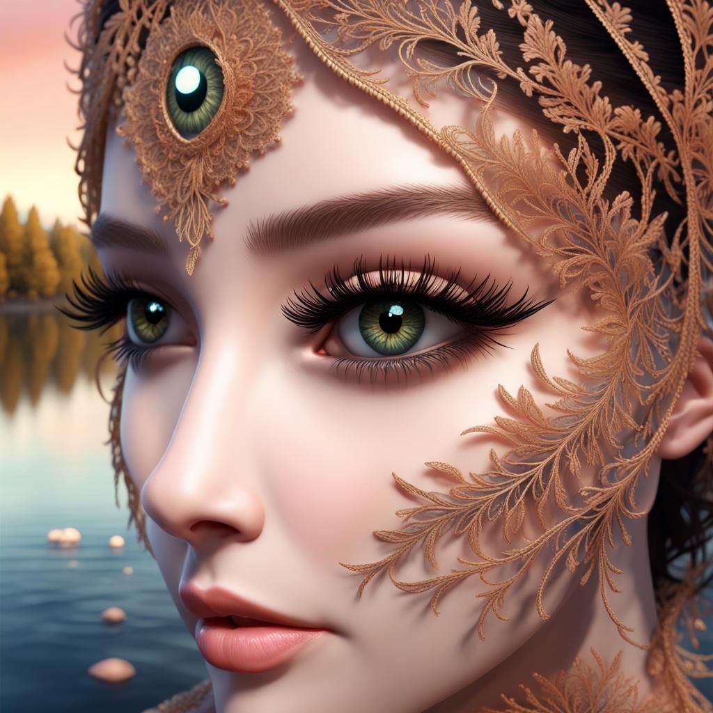 Beautiful Art Lace - AI Generated Artwork - NightCafe Creator
