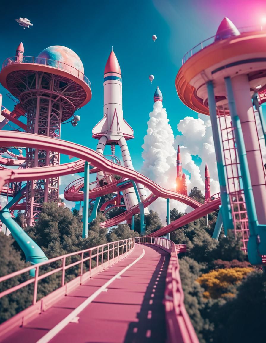 Welcome to Rocket World 🚀👨‍🚀 - AI Generated Artwork - NightCafe Creator