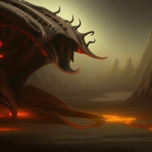 alien - AI Generated Artwork - NightCafe Creator