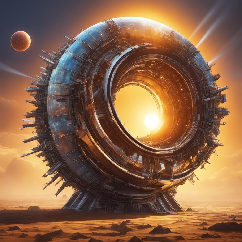 15 Massive Dyson Rings surrounding the sun with solar panels the size ...