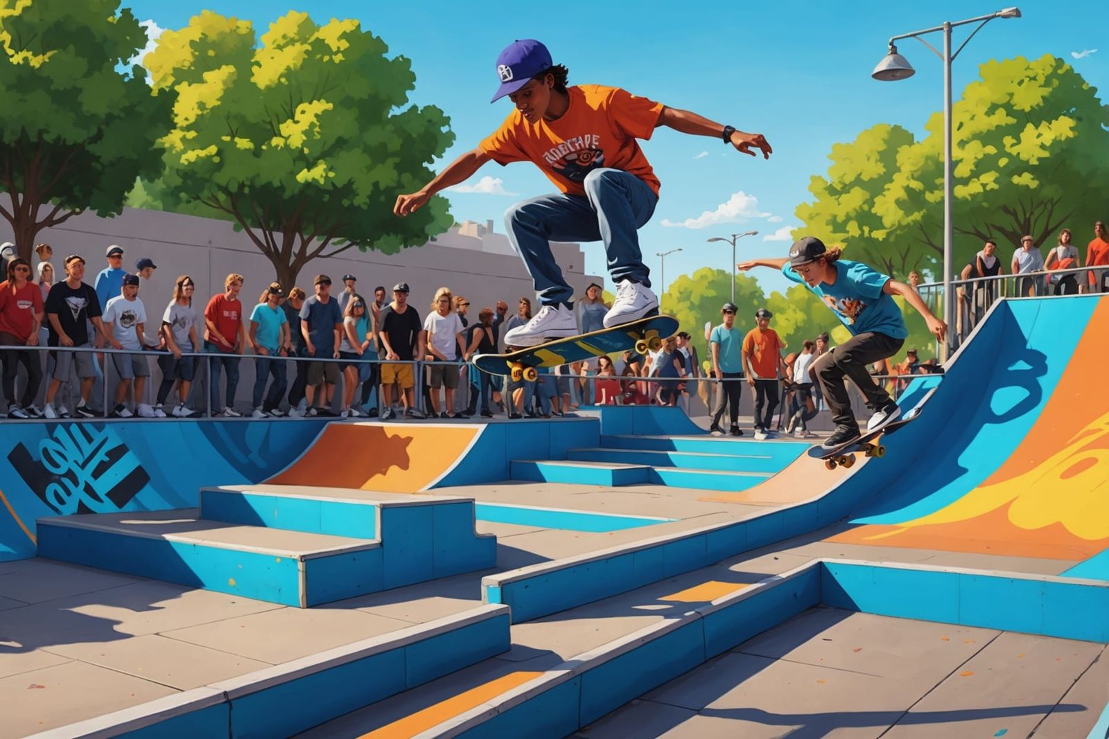 Skate Culture - AI Generated Artwork - NightCafe Creator