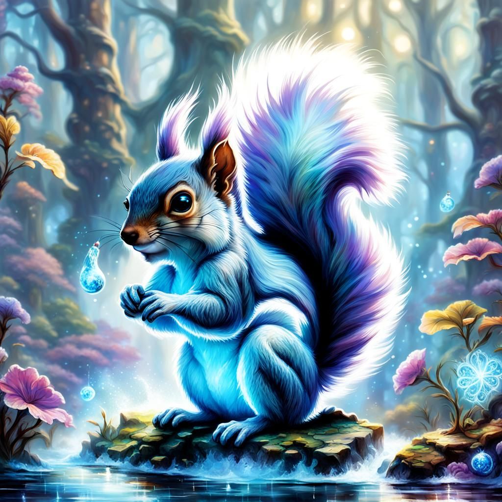 Squirrel - AI Generated Artwork - NightCafe Creator