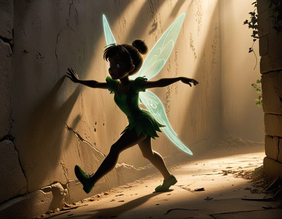 Tinker Bell's Shadow Self - Peter Pan Chases Tinker Bell's P...