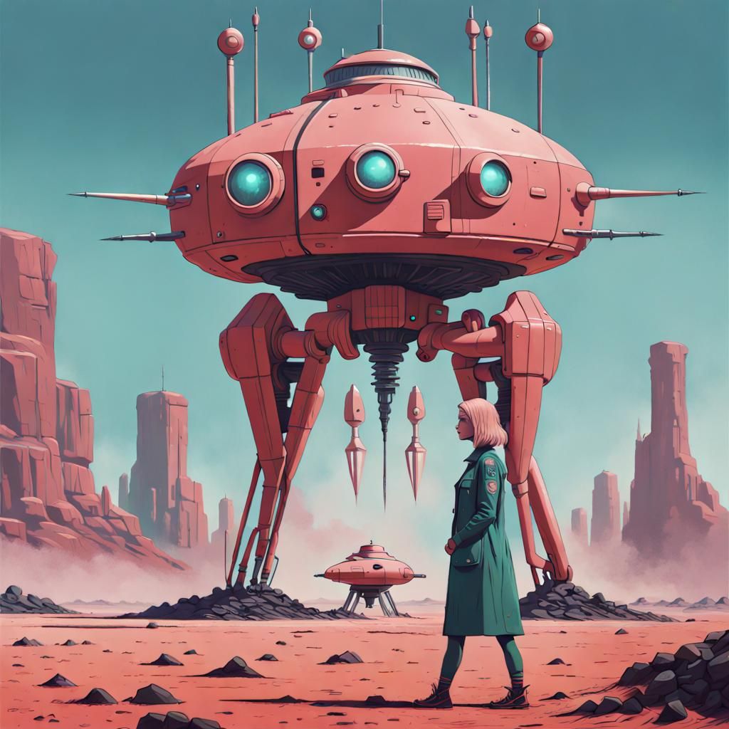 Public transportation 3 - AI Generated Artwork - NightCafe Creator