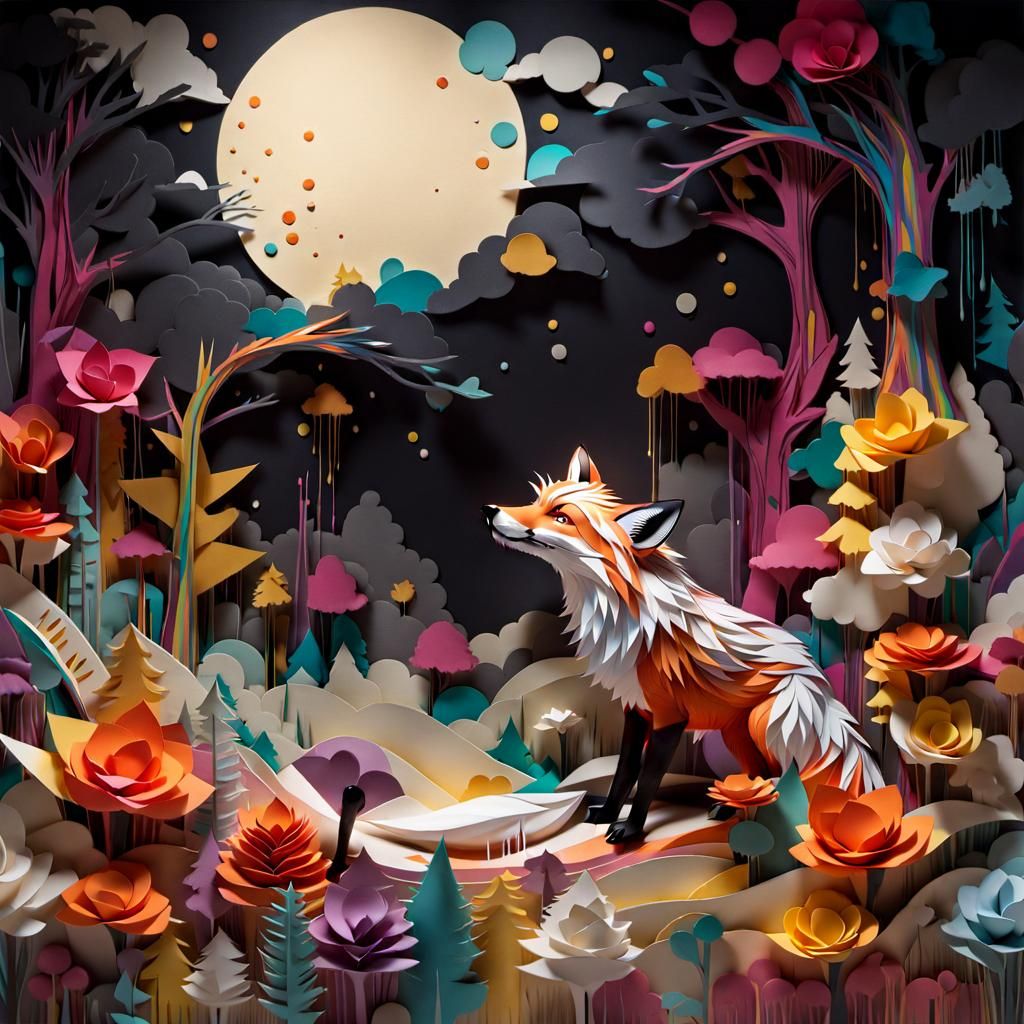 Fox - AI Generated Artwork - NightCafe Creator