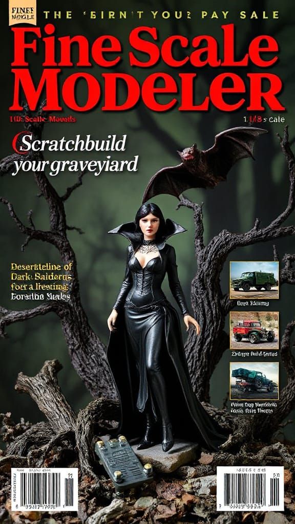 Fine Scale Modeler: New Vampira model from Aurora