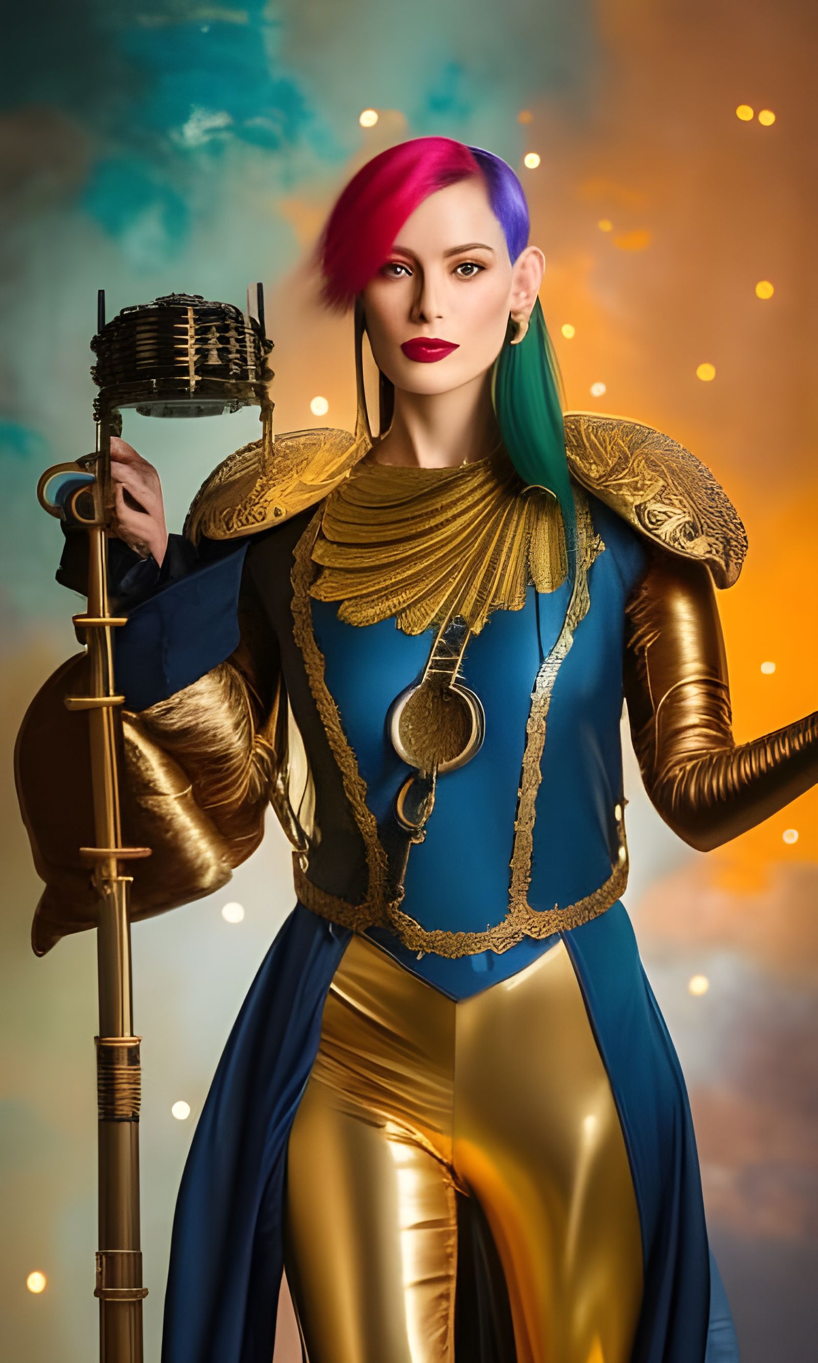 Interstellar Stella - AI Generated Artwork - NightCafe Creator