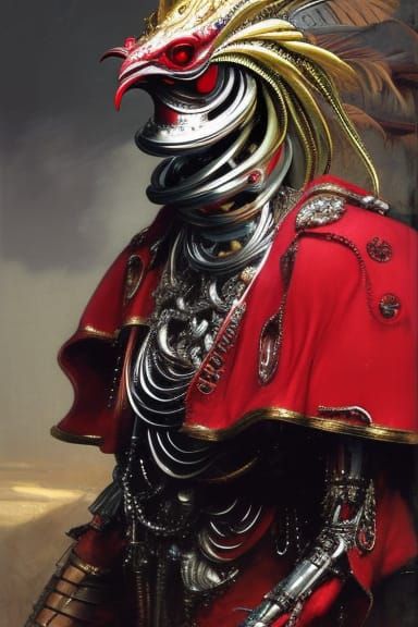 rooster warrior 2 - AI Generated Artwork - NightCafe Creator