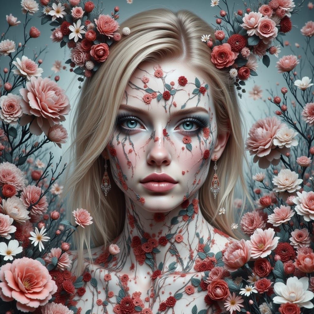 Ominous Morbid Comic Book Style Scene - AI Art